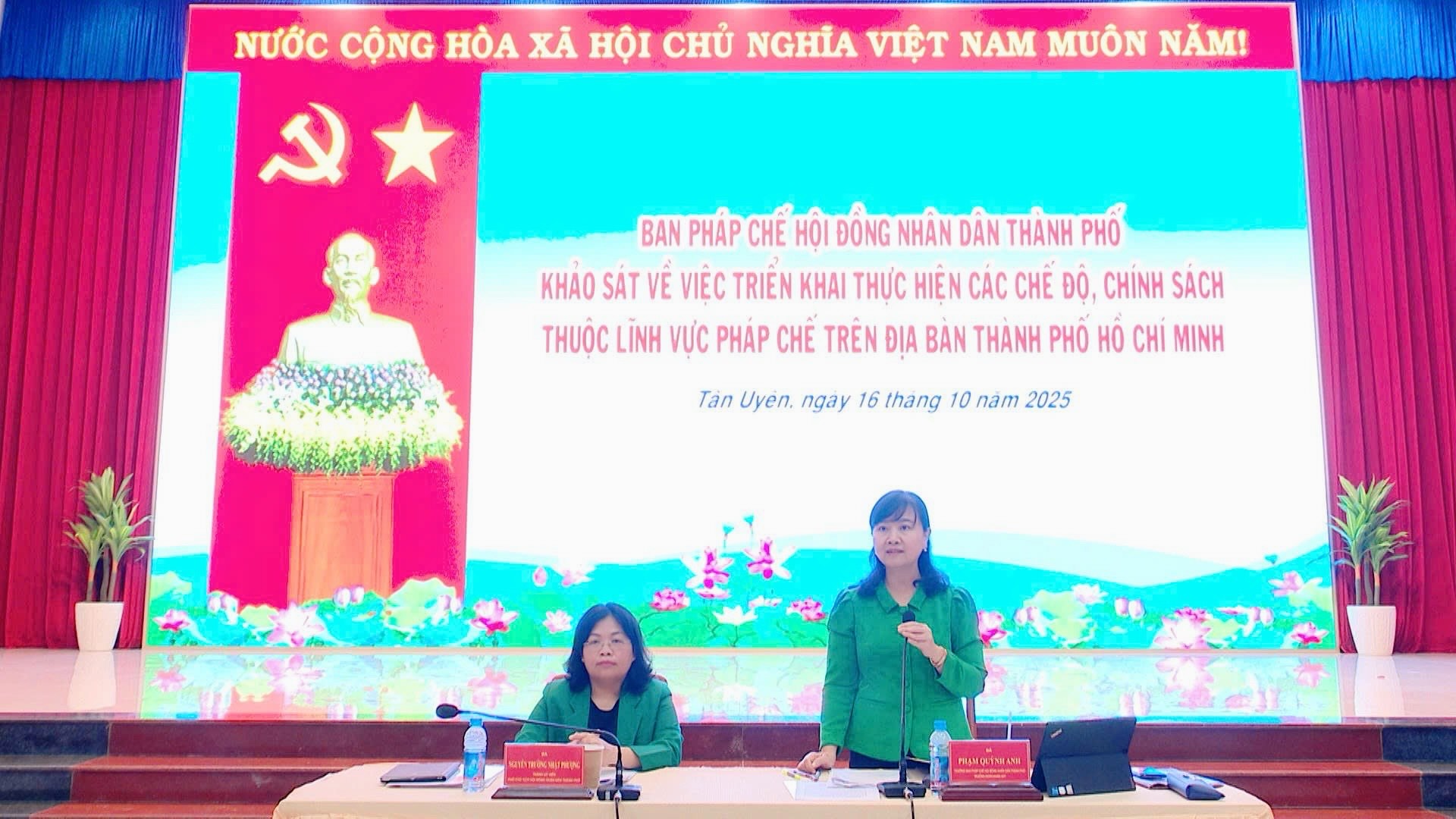 Ban Pháp chế Hội đồng nhân dân Thành phố Hồ Chí Minh khảo sát về việc ...